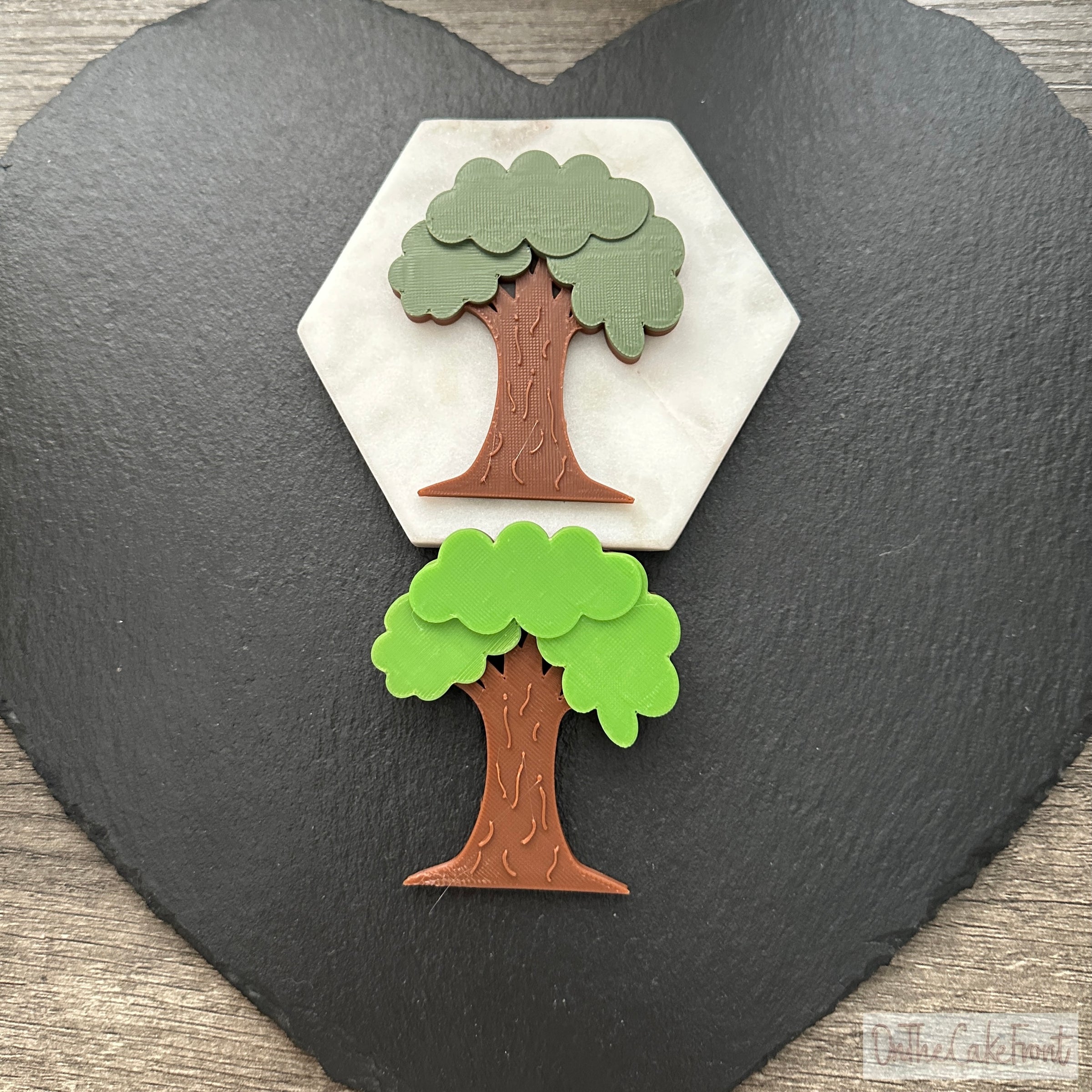 tree printable cake topper