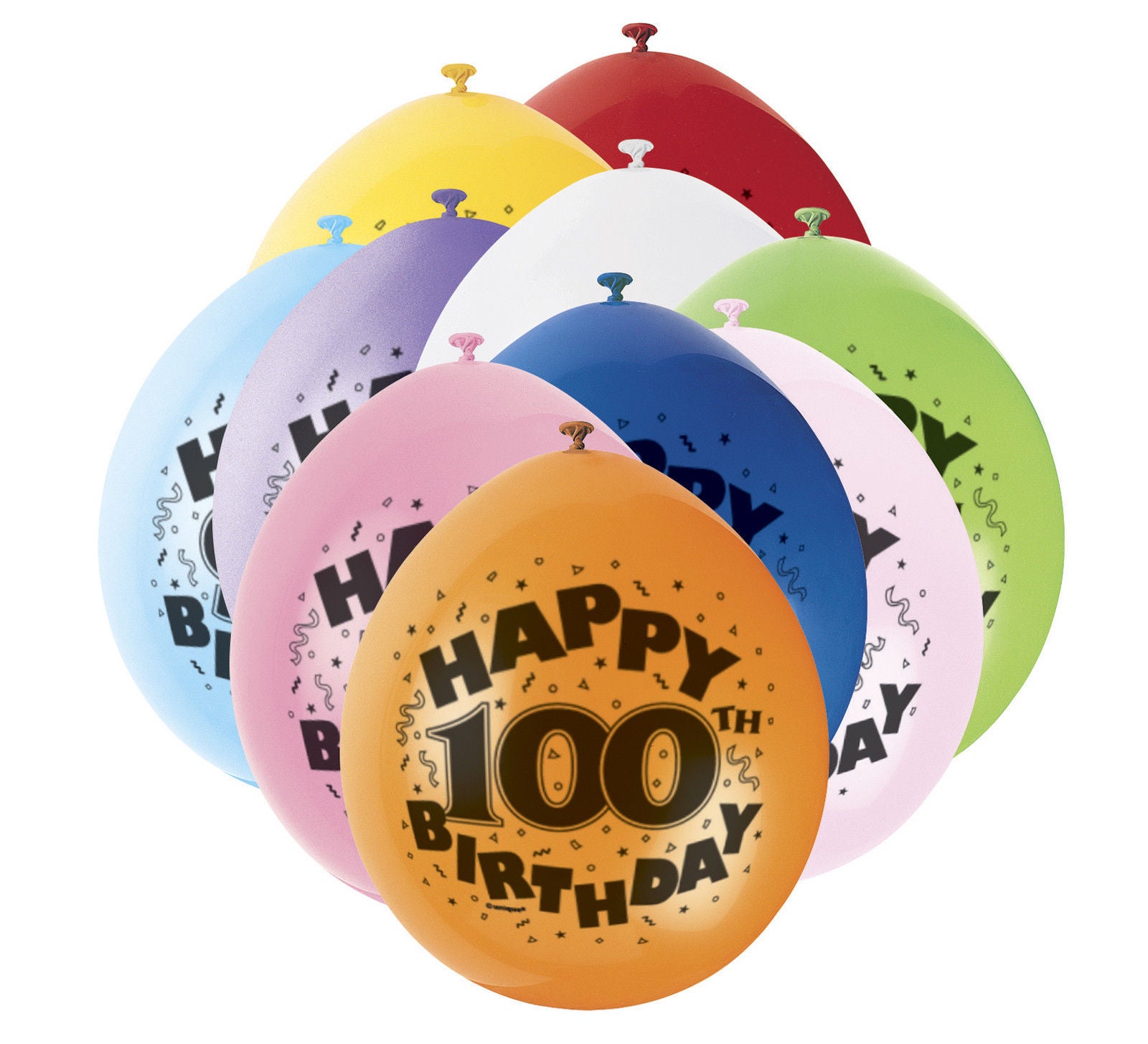 10 Happy 100th Birthday Balloons | On The Cake Front
