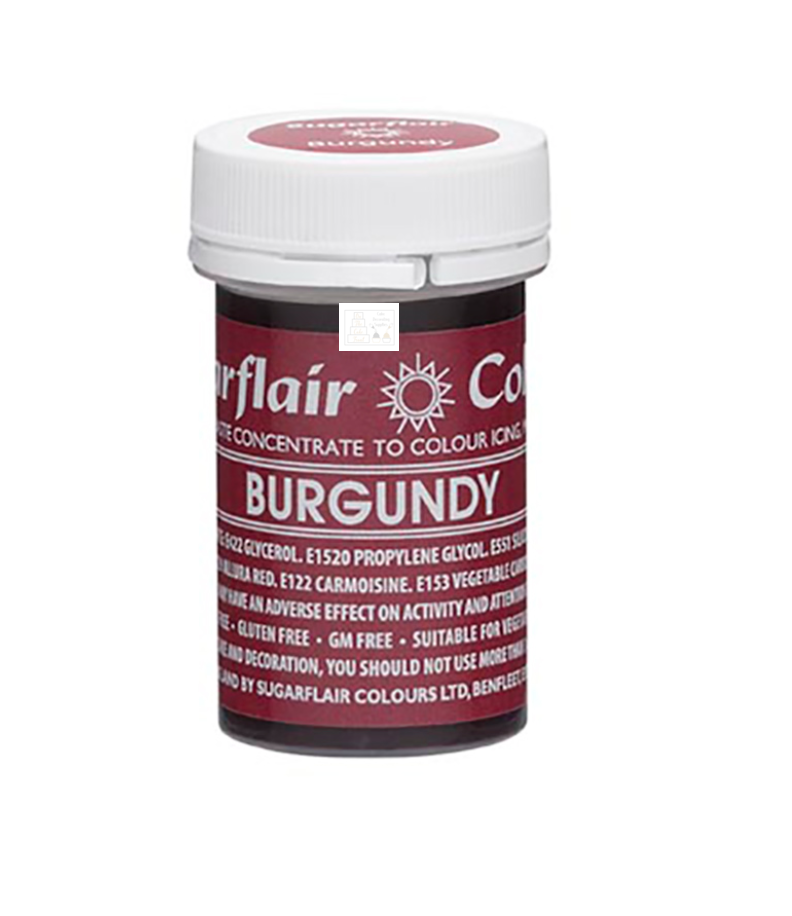 Burgundy Food Colouring 25g | On The Cake Front