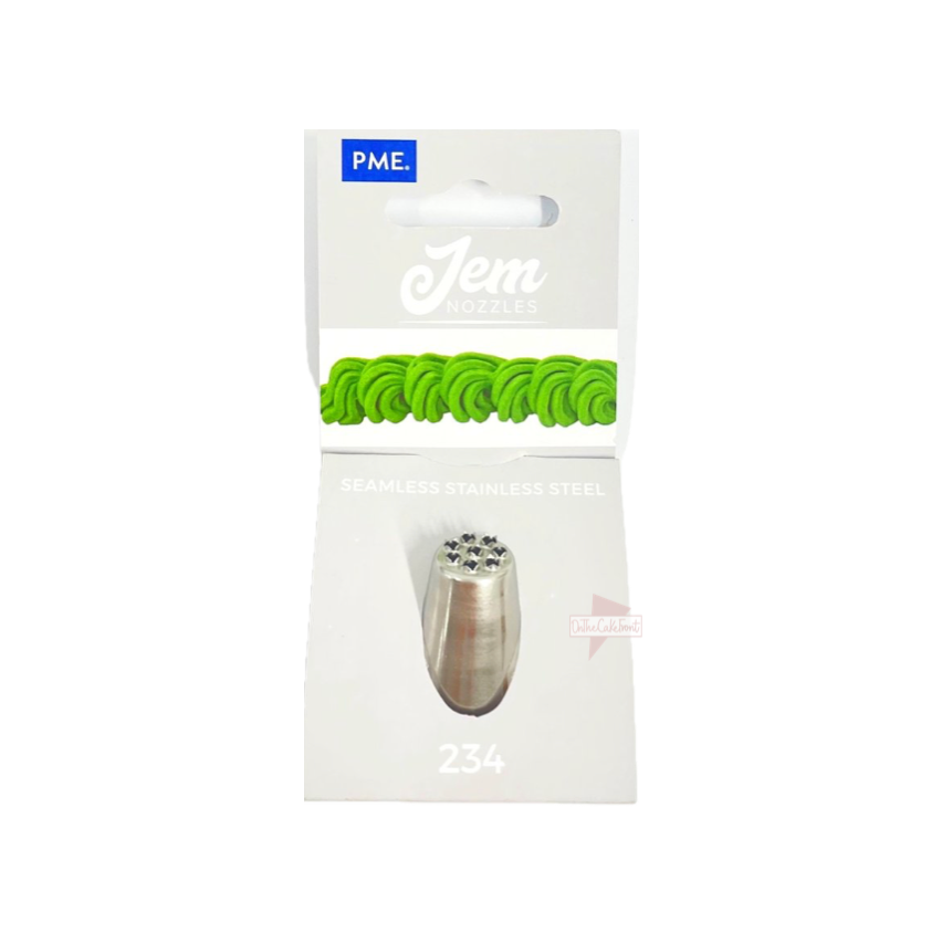 Large Grass No 234 Piping Tip JEM | On The Cake Front