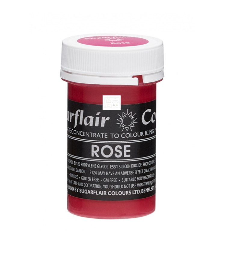 Rose Food Colouring 25g | On The Cake Front