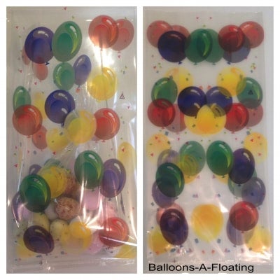 10 Balloons a Floating cello bags | On The Cake Front